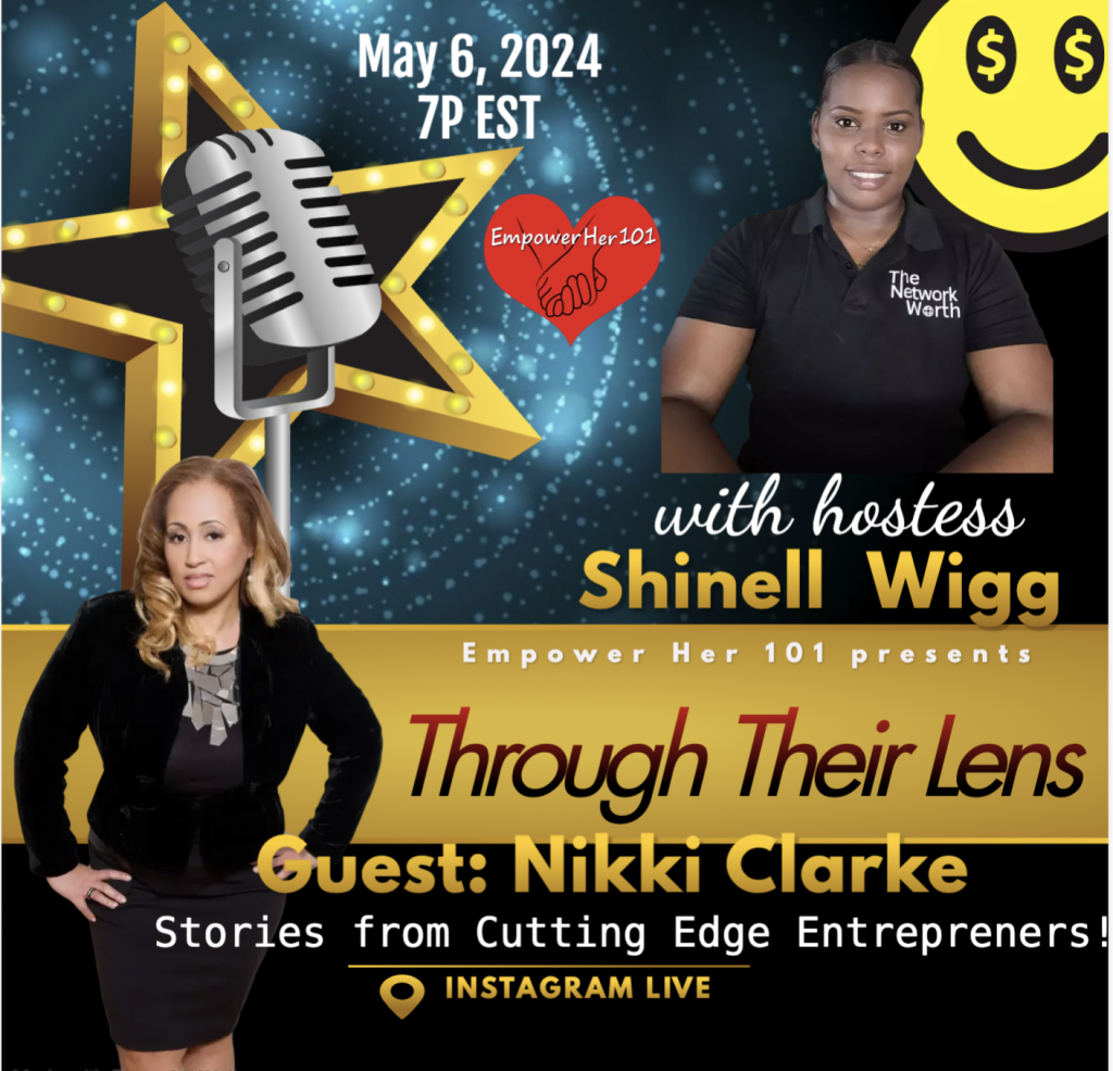 Empower Her 101 interview with hostess Shinel Wigg - Nikki Clarke Network